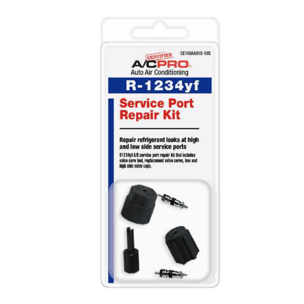 A/C Pro® R-1234YF Low and High Side Service Port Repair Kit For Car ...
